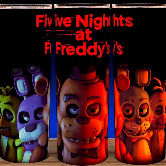 Handmade | Dining | Fnaf Five Nights At Freddys Gaming Cup Mug Tumbler ...